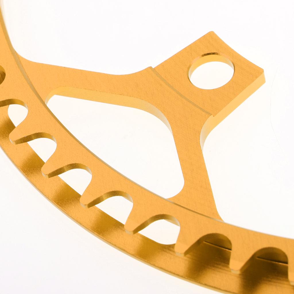 Buy 45T 47T 53T 56T 58T Chainring 130 BCD Single Speed Chain Ring Red ...