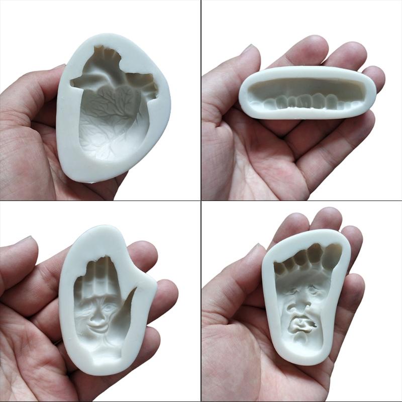 Human Teeth mold halloween teeth mold human teeth fondant mold human ...