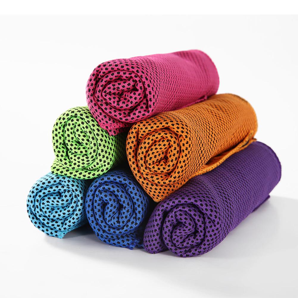 Buy 6pcs Cooling Towel Instant Chilling Relief Cold Towels Ice Towels ...