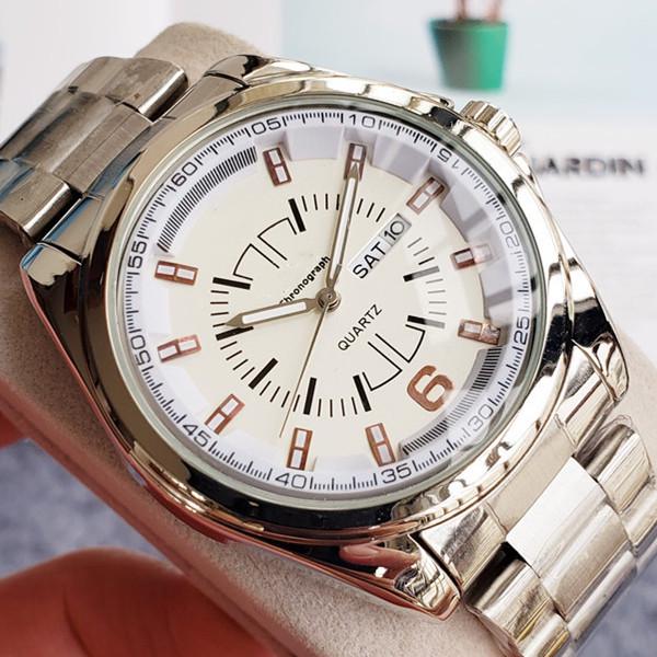 Buy Fancy Watch Stainless Steel Luxurious Wrist Watch New Fashion Quatz ...