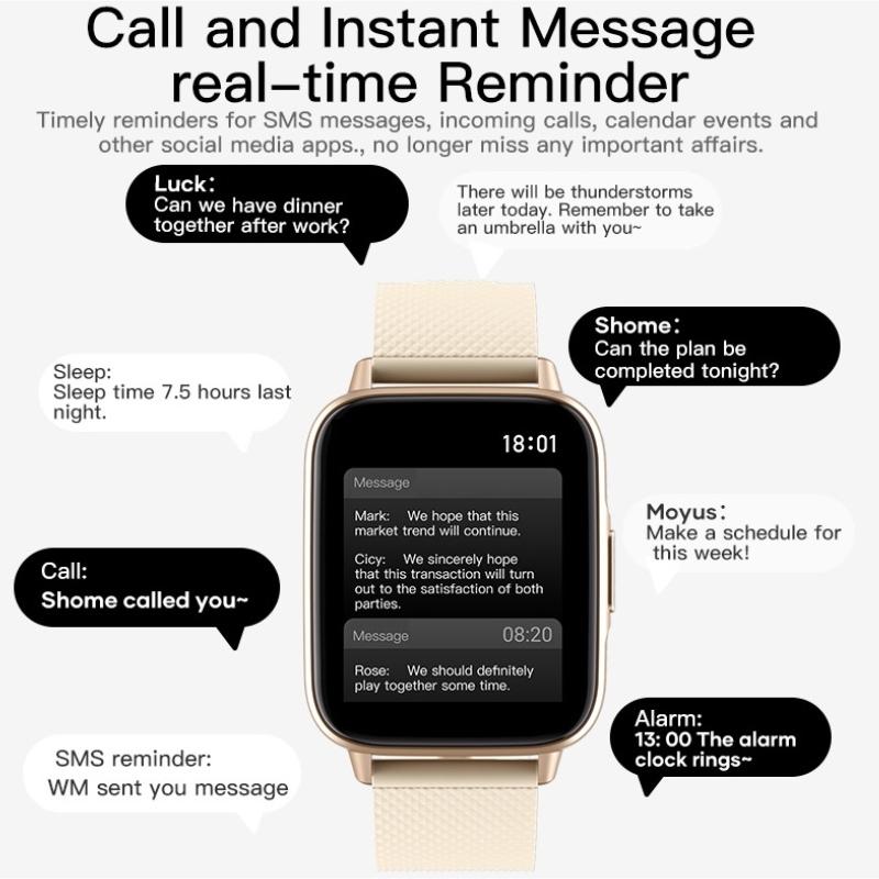 Kaufe Neue FW02 Intelligentes Armband Herzfrequenzüberwachung IP68 ...