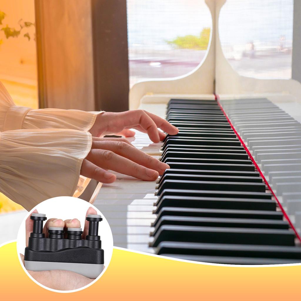 Buy Piano Finger Trainer Guitar Practice Finger Strength Device Finger ...