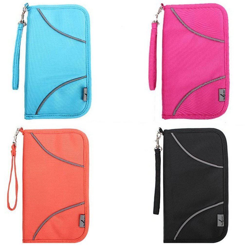 Buy RFID Blocking Anti Thief Travel Wallet Credit Card Rfid Passport ...