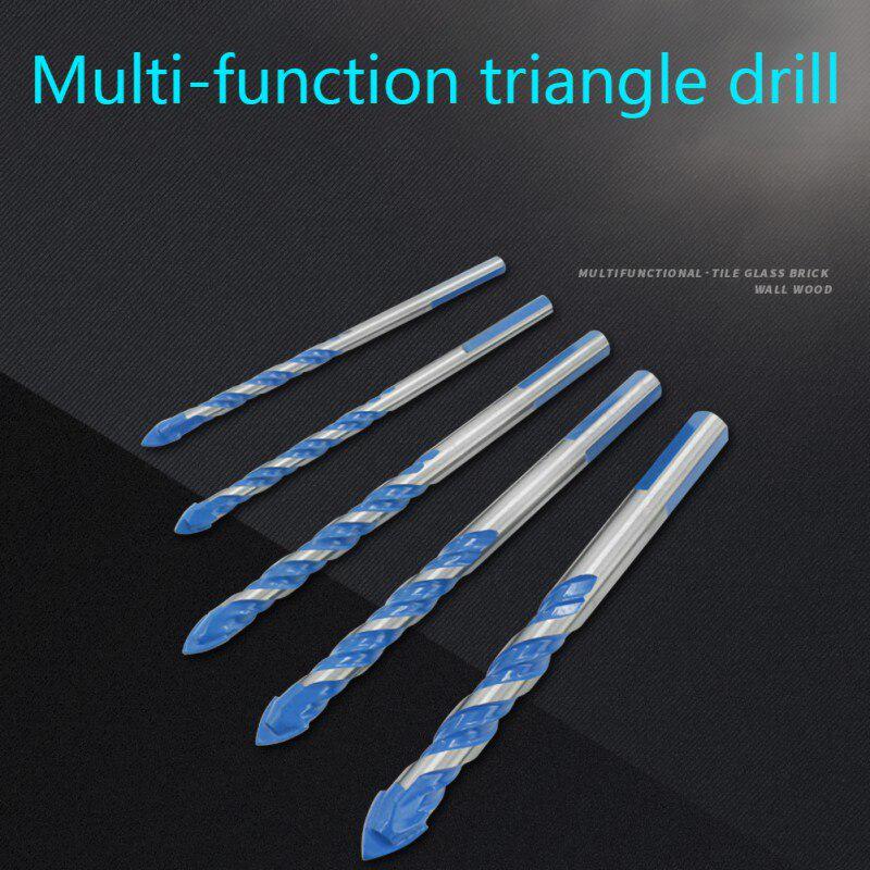 7PCS Wall Hole Drill Bit Multifunctional Triangle Drill Bit Set ...