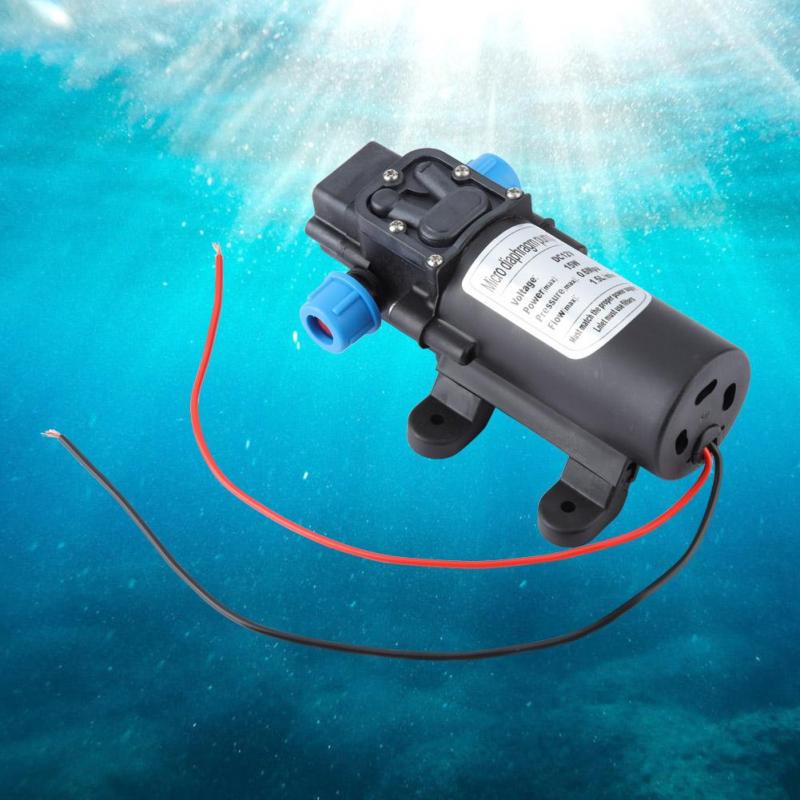 12V 15W Mini Electric Water Pump 35m Lift Backflow Type Micro Diaphragm ...