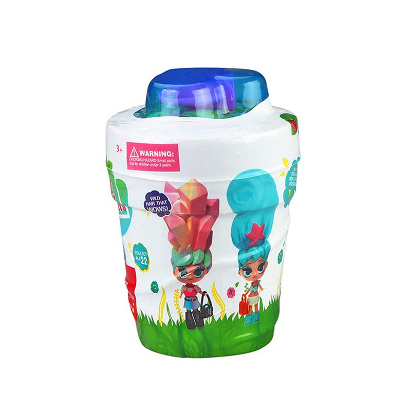 Buy Bloom Surprise Doll Diy Flower Pot Magic Watering Long Hair ...