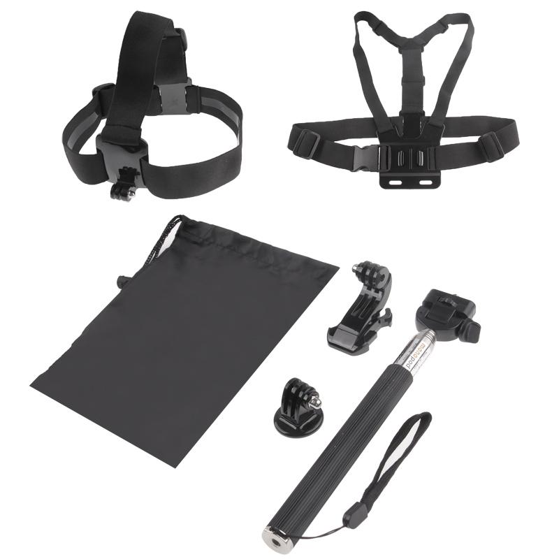 Buy ST-143 6 In 1 Chest Strap (Type B) + Head Strap (Type B) + Monopod ...