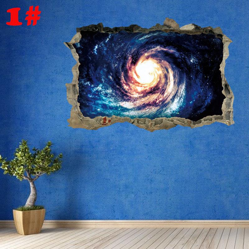 3D Stereo Wall Sticker Home Decoraction Removable Bedroom Living Room ...