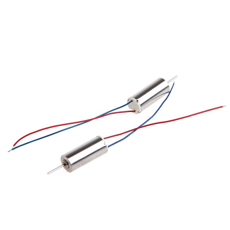 Buy 2Pcs DIY DC 3.7V 50000RPM 716 Hollow Cup Motor Coreless Motor for ...