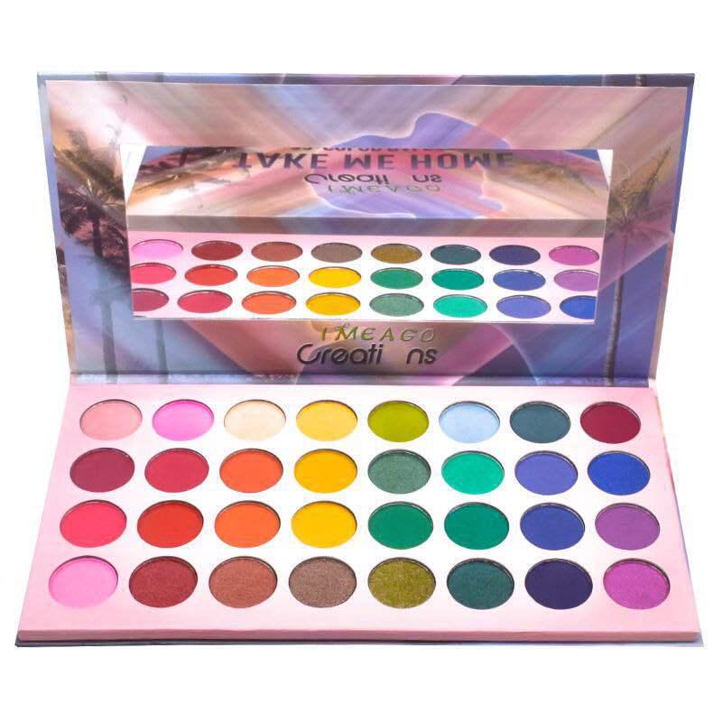 Buy 32 Color Flash Eyeshadow Ladies New Eyeshadow Palette Matte Eye ...