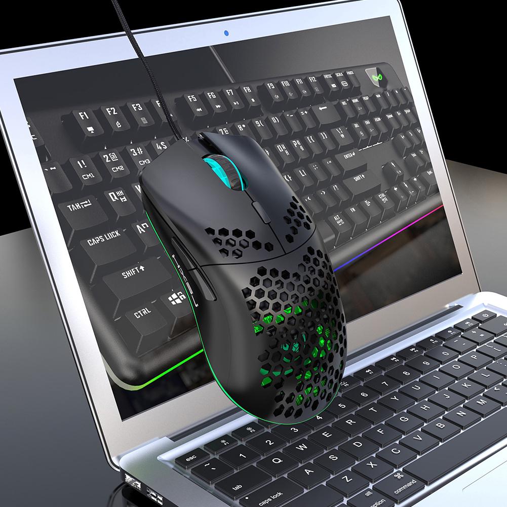 Cheap VODOOL J900 6400 DPI Wired Gaming Mouse USB Optical LED Computer ...