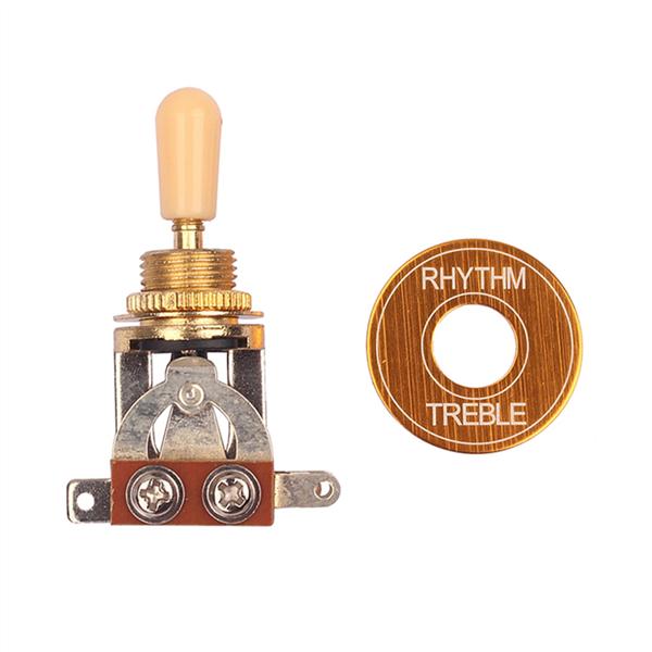 Buy 3 Way Toggle Switch Rhythm Treble Washer Ring Plate Switch Plate ...