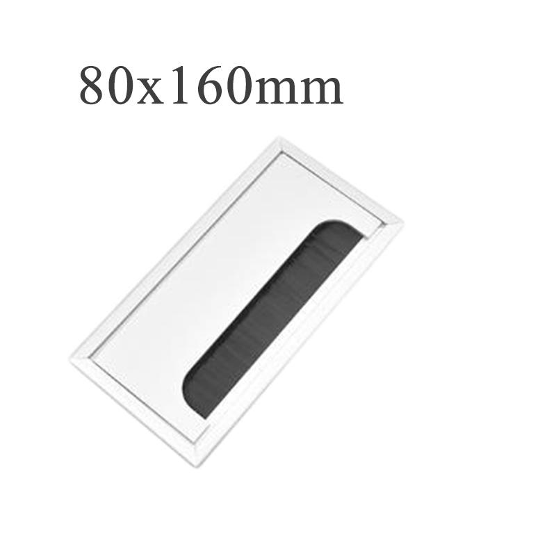 Buy Computer Desk Table Aluminum Alloy Rectangular Cable Grommet Tidy ...
