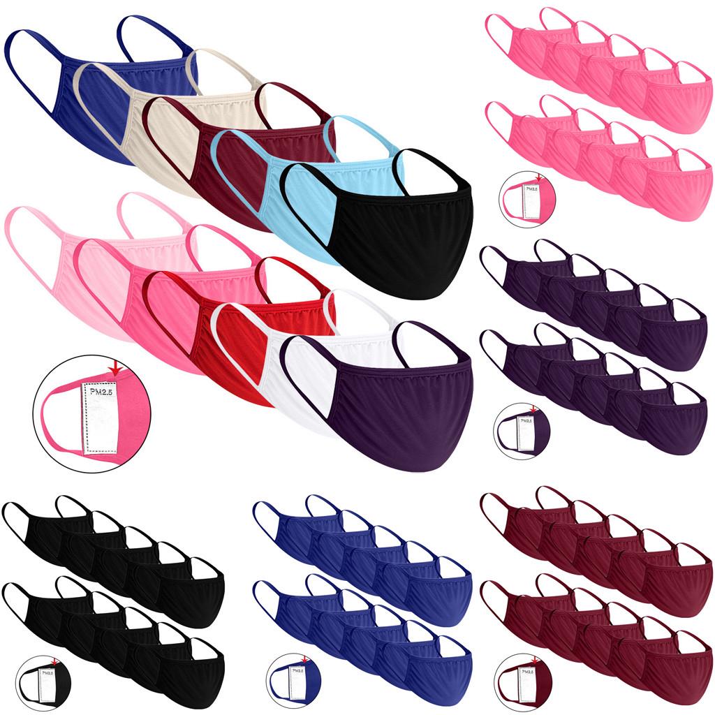 Buy 10PCS Anti-dust Reusable Mouth Cloth Pocket Mask Mouth Cover For ...