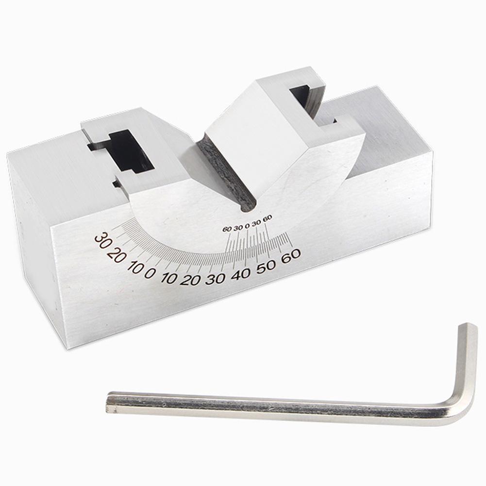 Buy Precision Gauge Micro Adjustable Angle V Block Milling Setup Angle ...