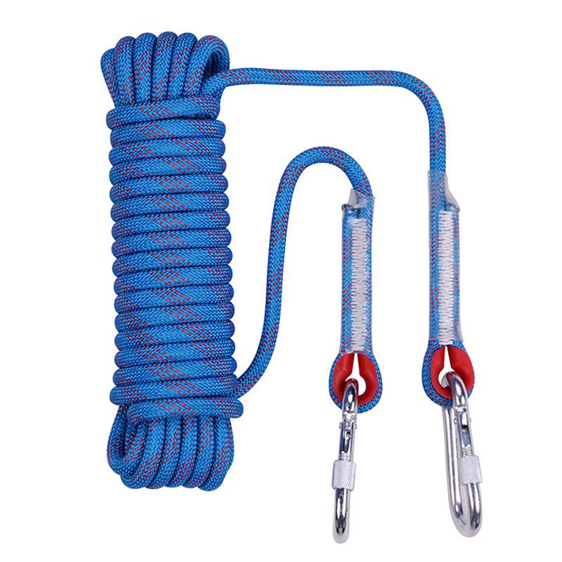 Buy 12mm Outdoor Safety Mountain Rescue Escape Auxiliary Rope Rock Climbing RopeNew at ...