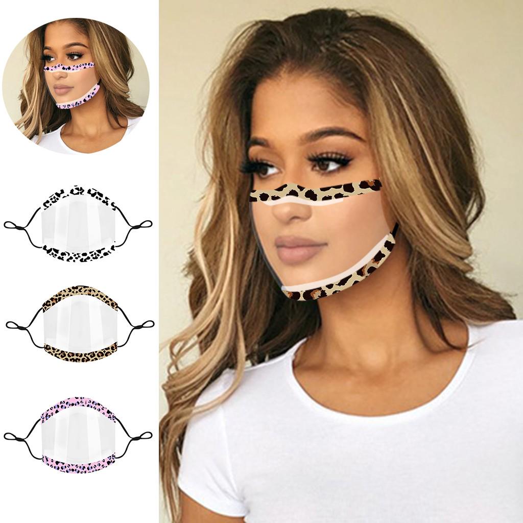 Buy 1PC Mini Shield Washable Reusable Comfortable Mask Transparent PVc ...