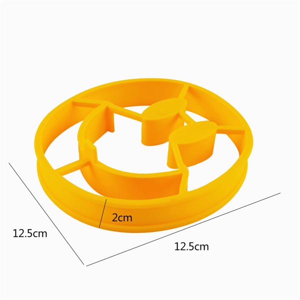 Cheap DIY Creative Fried Egg Mold Smiley Face Egg Mold Silicone Smile ...