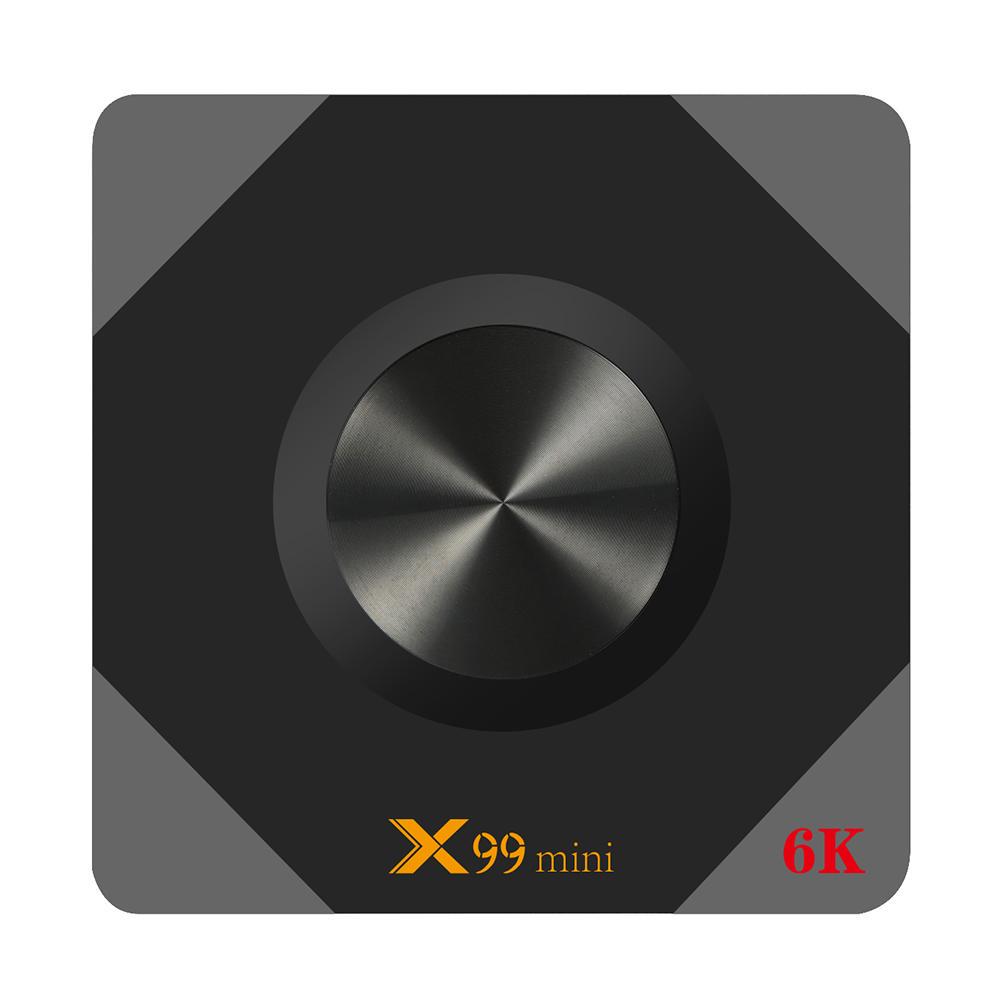 X99 mini TV Box 4GB+64GB Android 9.0 Quad Core 2.4G/5G WiFi 6K Set Top ...