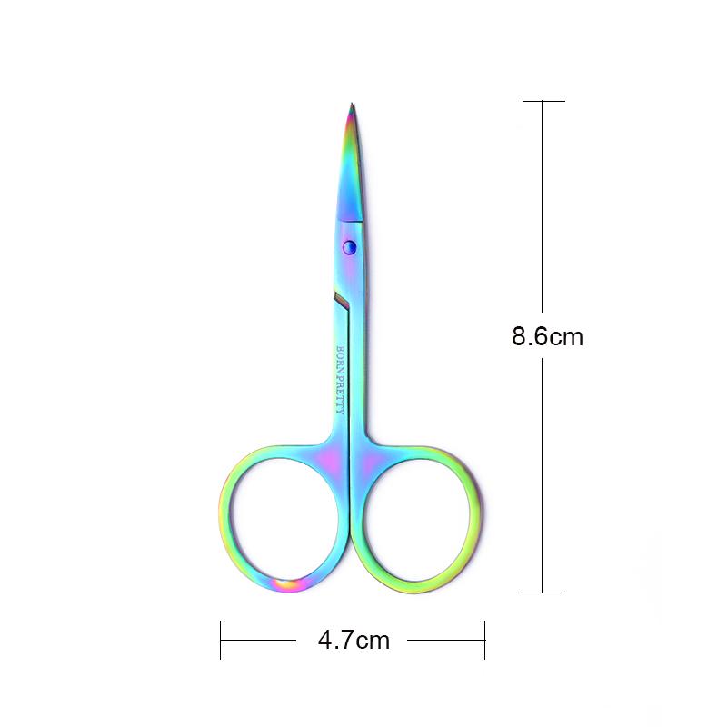 Buy Nail Art Scissor Stainless Steel Manicuring Straight Nail Edge ...