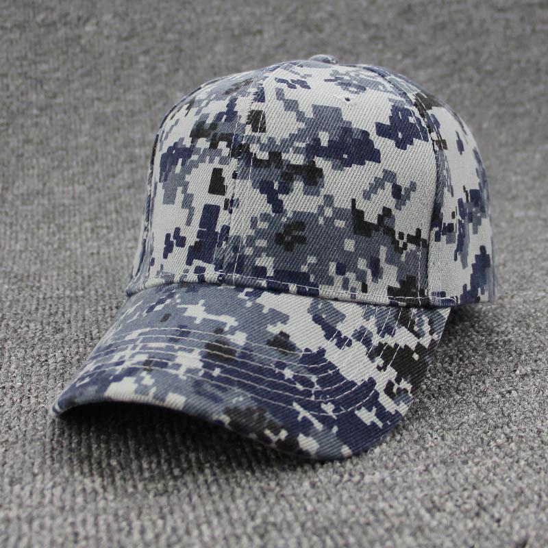 Buy 2021 Unisex Digital Camo Baseball Caps Army Tactical Camouflage Cap ...