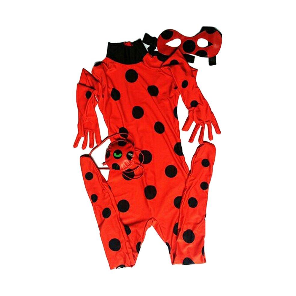 Buy Fashion Gift Girl Kids Costume The Miraculous Ladybug Girl Cosplay ...