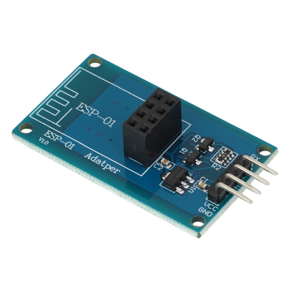 Kaufe ESP-01 Serial WiFi Wireless Adapter Module 3 3V 5V Esp01 Breakout ...