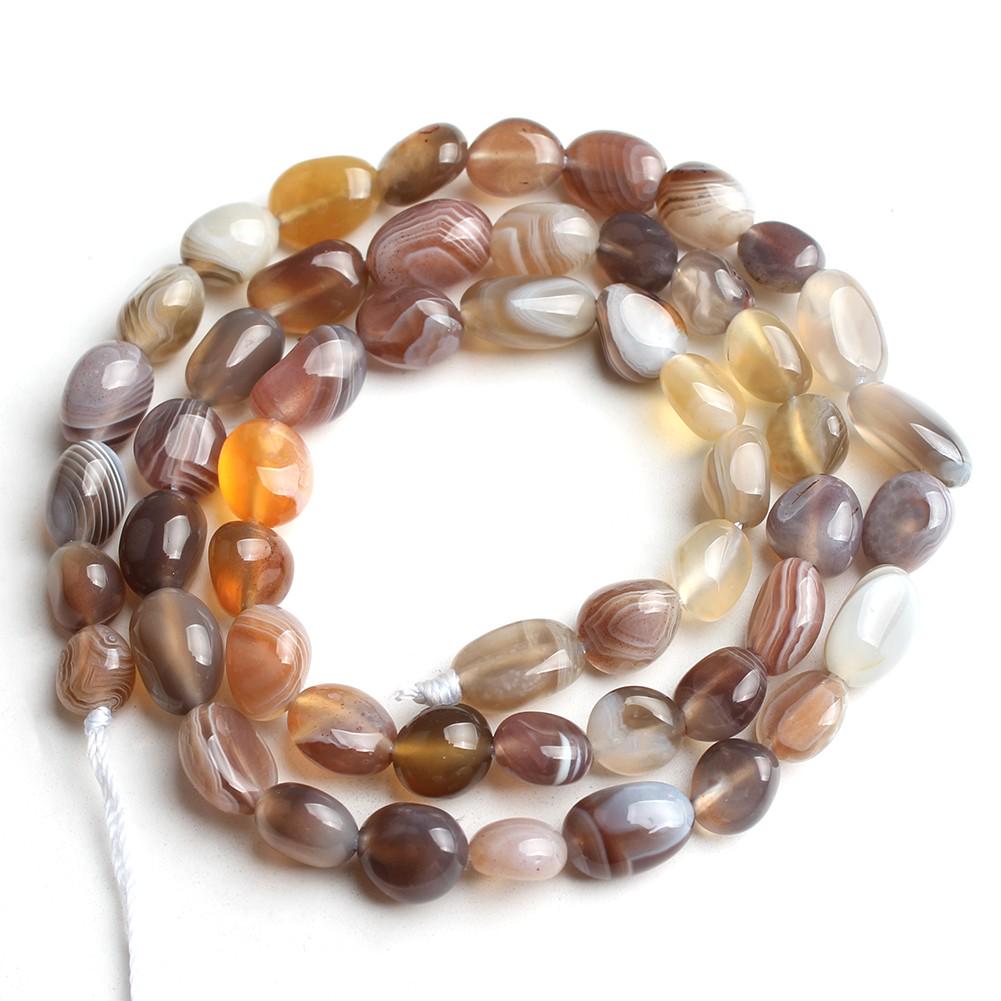 6-8mm Natural Irregular Botswana Sardonyx Agates Beads for Jewelry ...