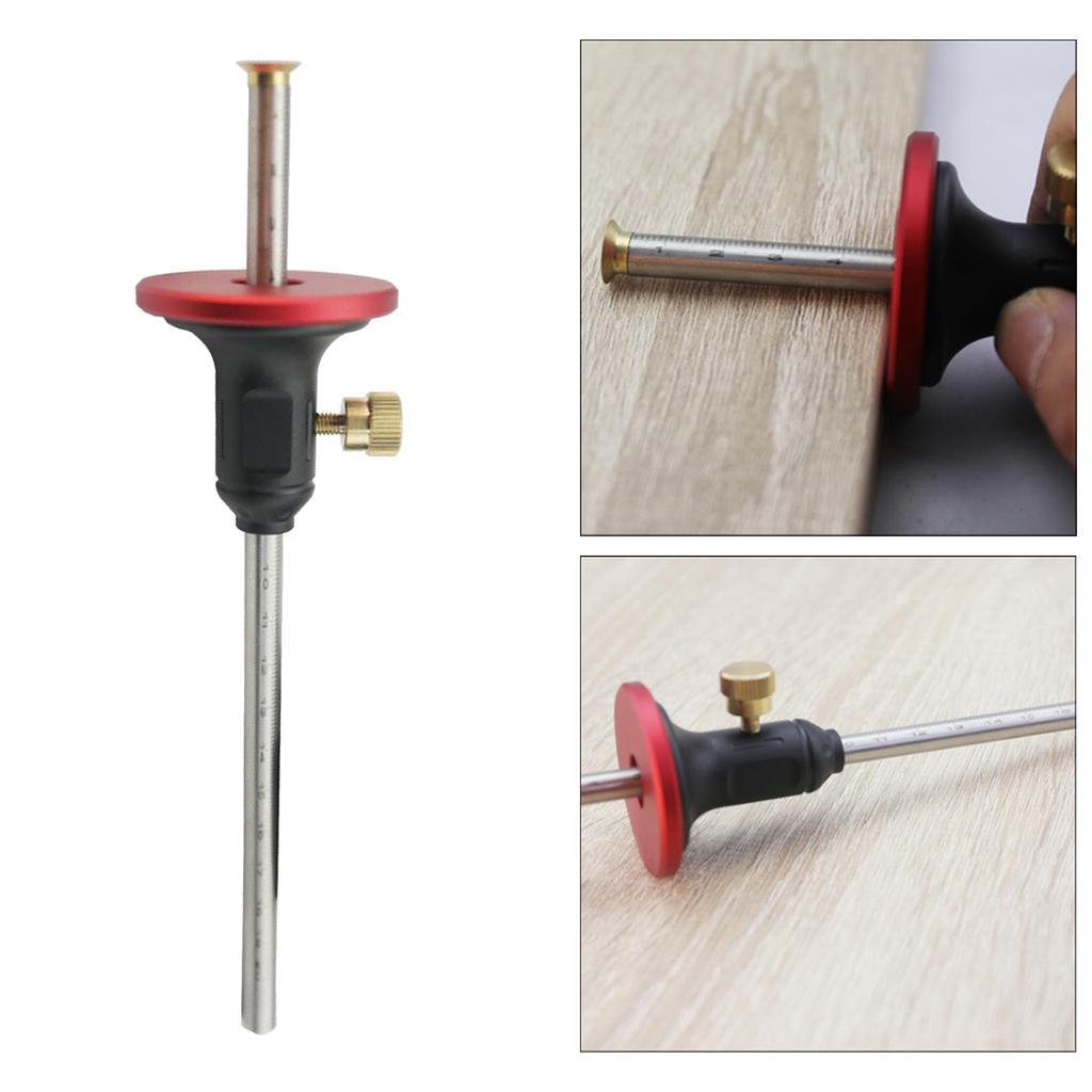 Buy European Wheel Marking Gauge Wood Scribe Tool Guide Red at ...