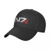 Buy Mass Effect Distressed N7 Cap Baseball Cap Hat Man for the Sun Mens ...
