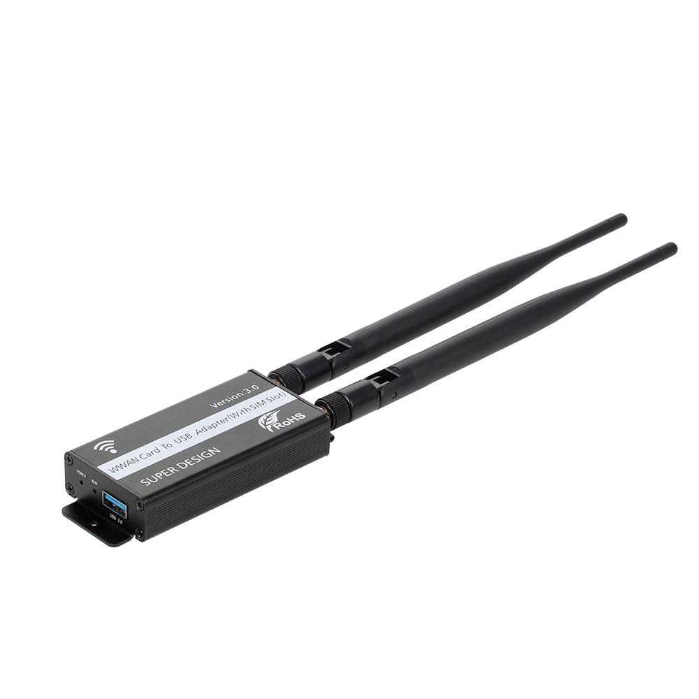 WWAN/LTE/3G 4G için SIM 6/8 Pin Yuvasına sahip NGFF M.2 Anahtar B - USB ...