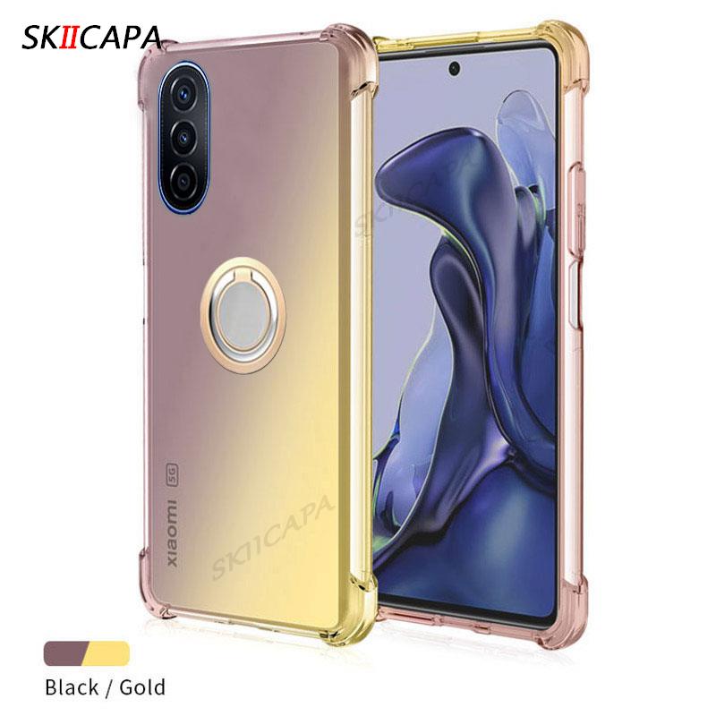 HUAWEI Nova Y70 Plus Y60 için Degrade Gökkuşağı Şeffaf Yumuşak Silikon ...