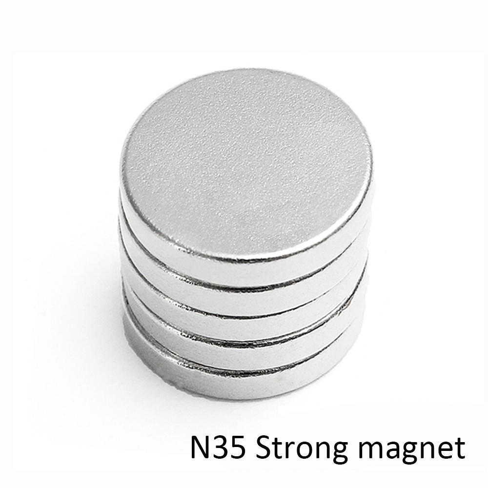 Buy Lemint Tech Best 100xN35 Super Strong 10mm X 2mm Round Disc Magnets ...