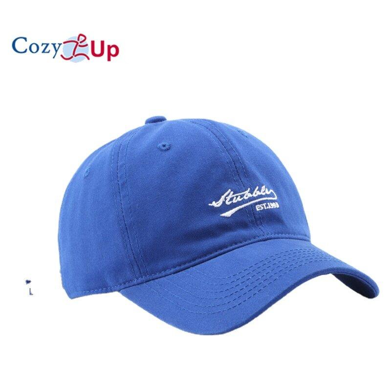 Buy Cozy Up Unisex Baseball Cap Embroidered Soft Top Cotton Casual Sun ...