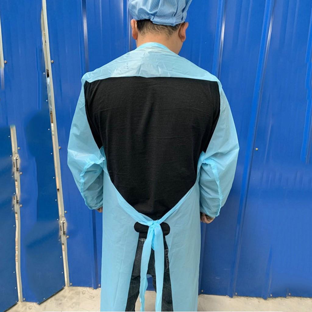 Buy Aominuo Disposable Reverse Wear Lsolation Clothes Security Gown ...
