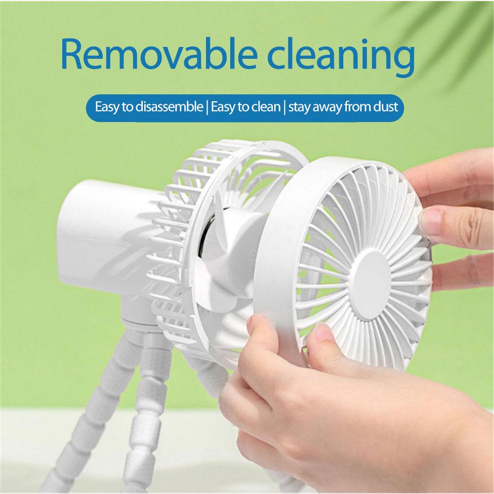 Cheap Automatic Shaking Head Fan Desktop Mini Electric Fan Octopus ...