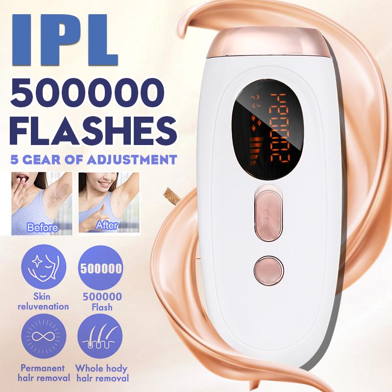 Buy 500000 Flash Professional Permanent IPL Laser Depilator LCD Laser ...