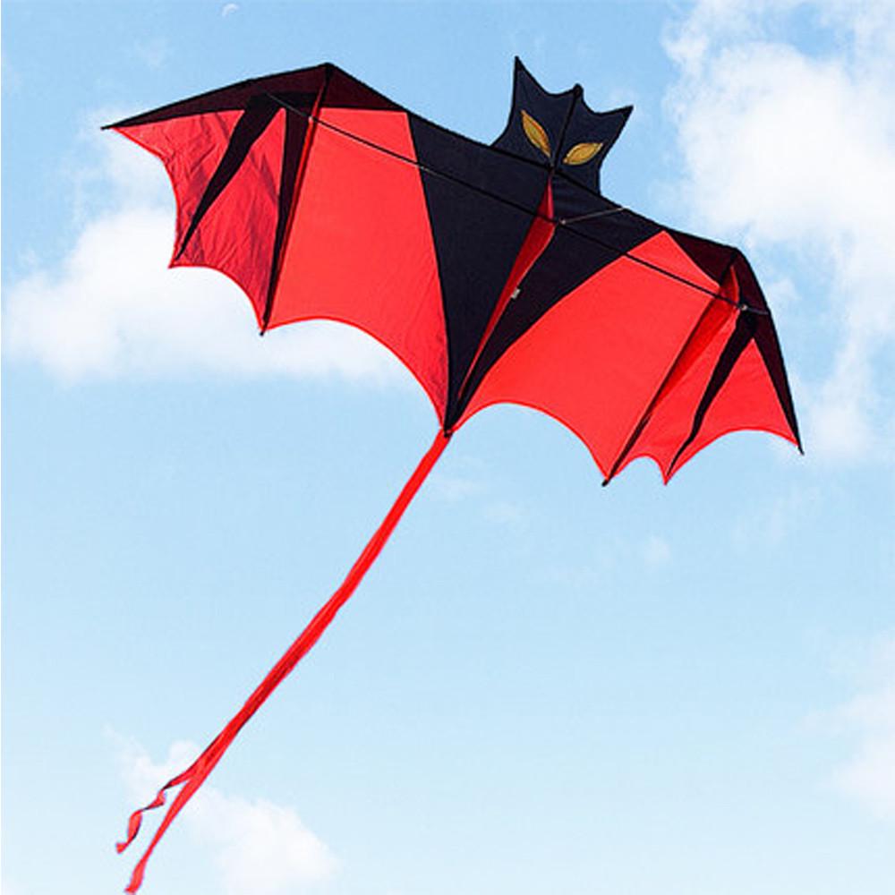 Buy 1.8m 70in Vampire Bat Kite Red Easy To Fly Great Gift Outddoor Fun ...