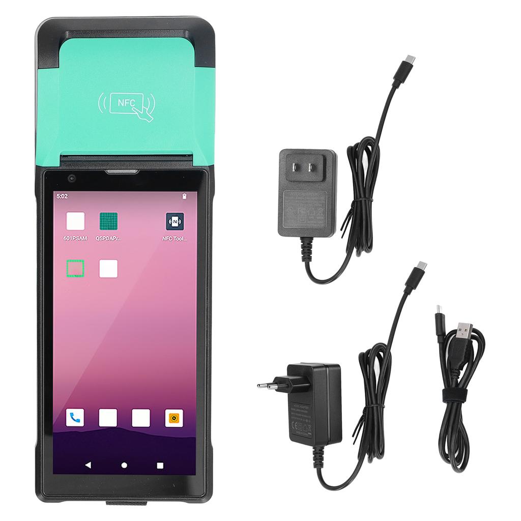 Купить Чековый принтер PDA 1D 2D Сканирование штрих-кода NFC ...