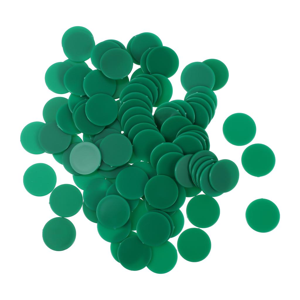 Buy TinkSky100Pcs Round Counting Chips Numbers Teaching Chips Plastic ...