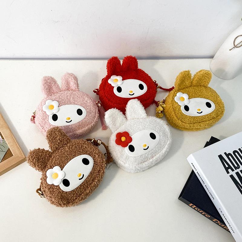 Cumpără Copii nou iepuras sac de pluș drăguț desene animate mini mici ...