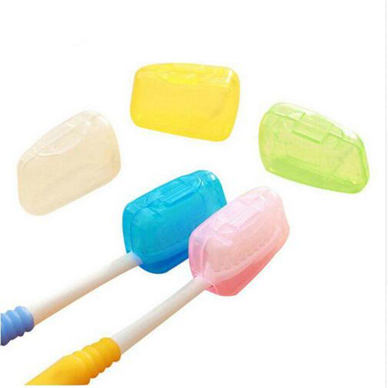 Buy 10 Pcs/Set Portable Travel Toothbrush Head Cover Tooth Brush Holder ...
