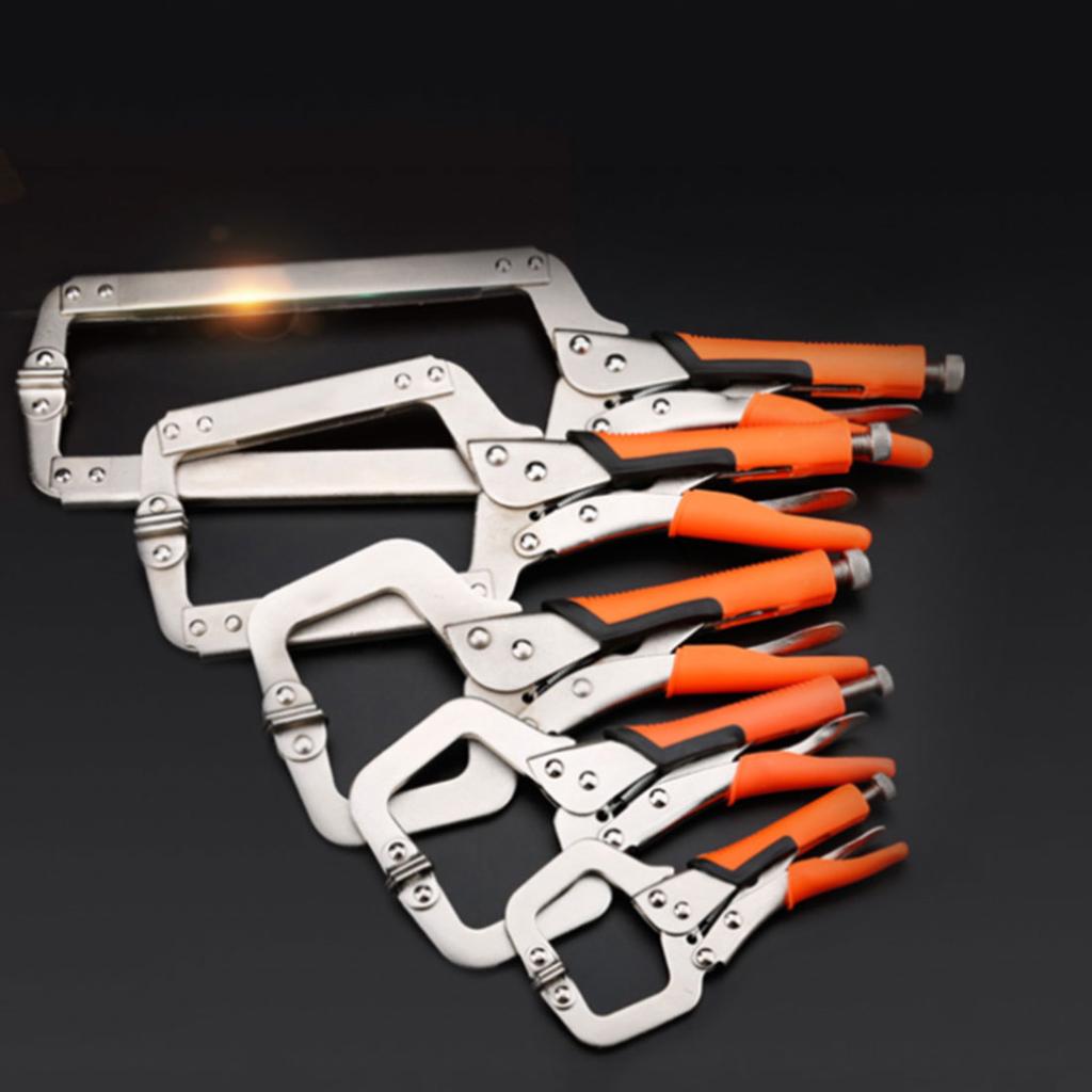 Buy Multifunction Steel C Type Clip Locking Plier Woodworking Clips ...