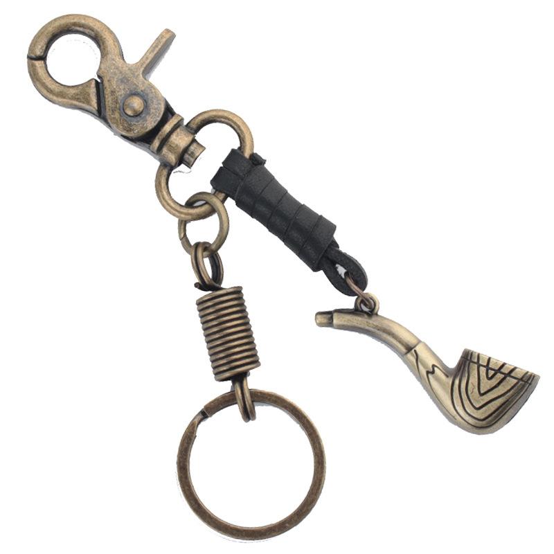 Buy Pipe Vintage Rope Keychain Cute Jewelry Bag Pendant Souvenir Gift ...