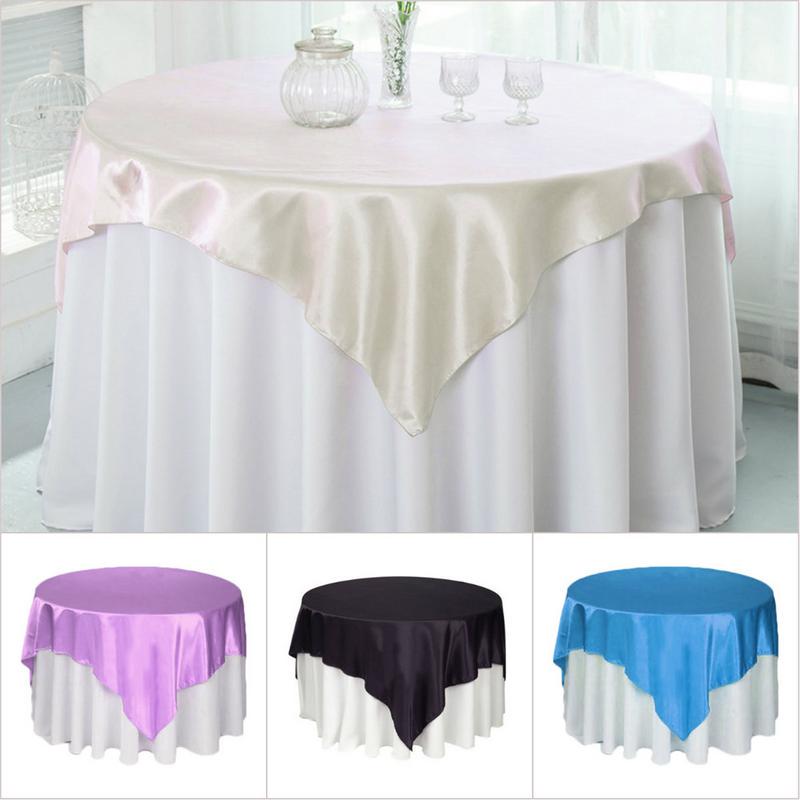 Buy Specific Multi-color High-end Square Satin Table Cloths For Hotel ...