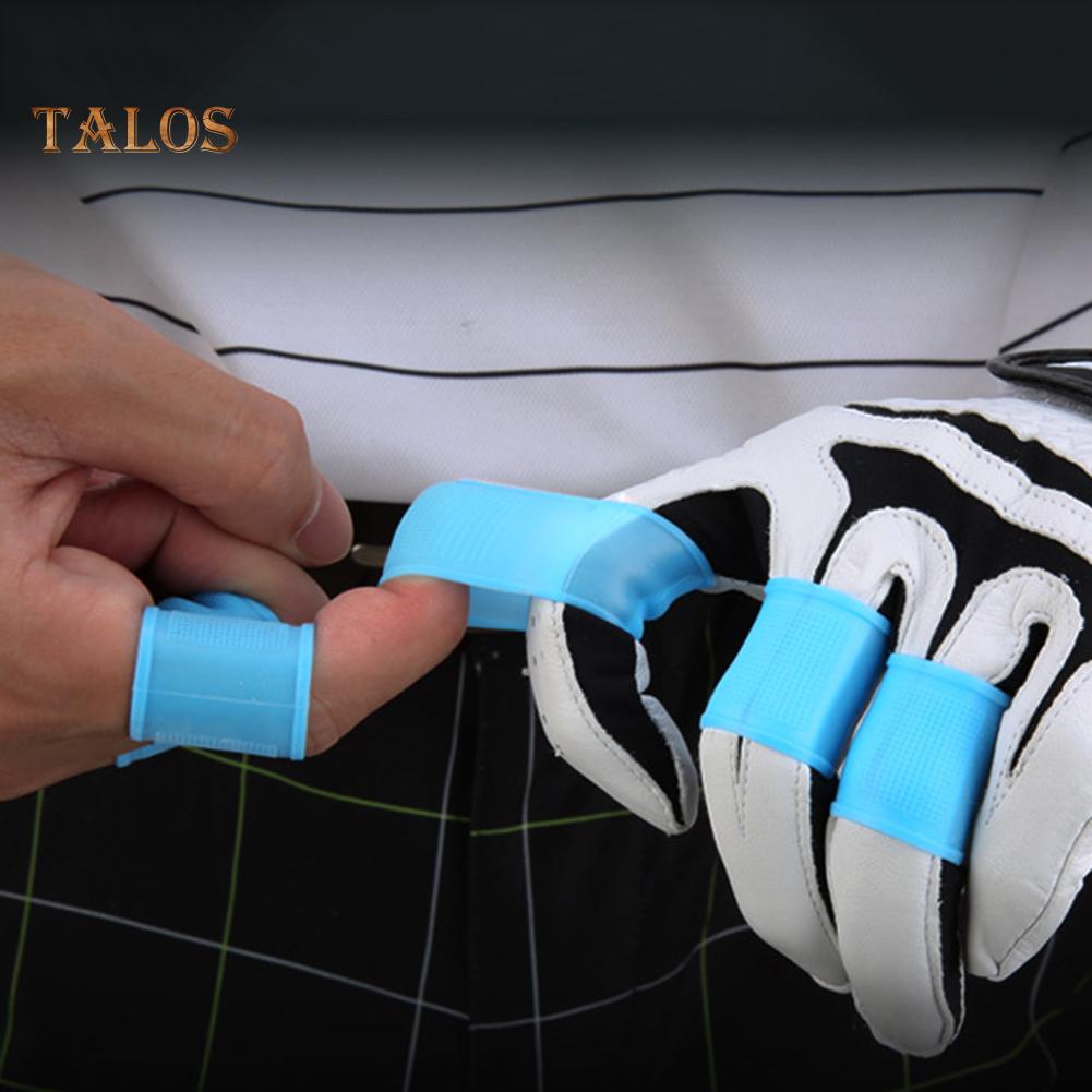 Buy TALOS 8Pcs Unisex Multi Color Golf Finger Silicone Support Sleeves ...