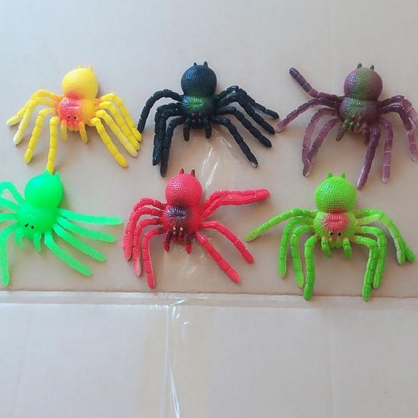 Buy Simulation Spiders Fake Animals Faux Spider Trick Toy for Halloween ...