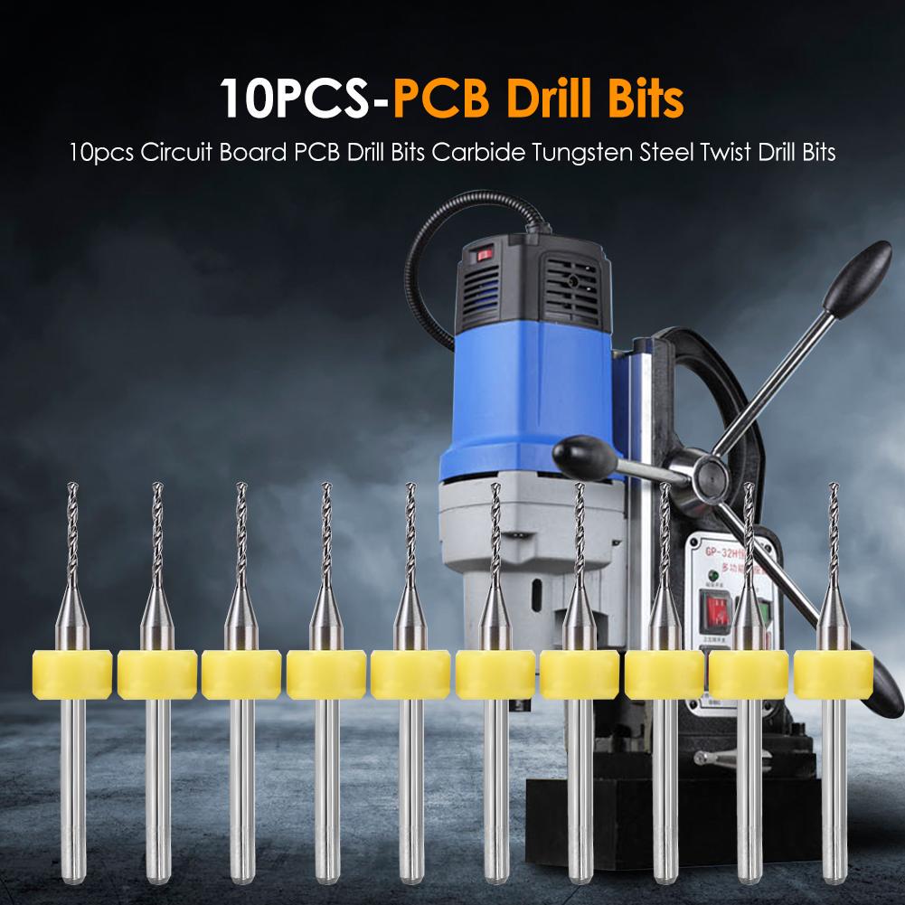 Cheap 10pcs Circuit Board PCB Drill Bits Carbide Tungsten Steel Twist ...