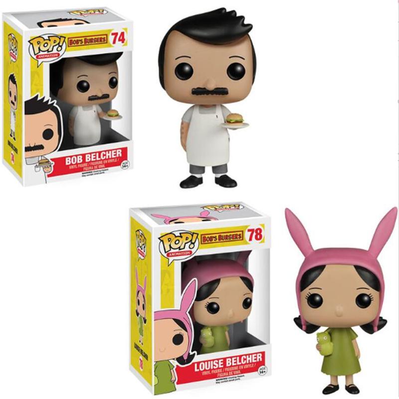 Buy Bob Burgers Children Collectible Model Toys For Funkobobs Louis Toy ...