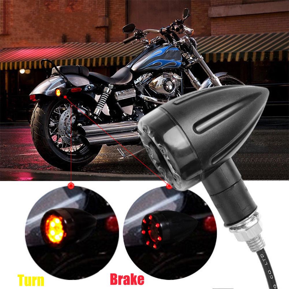 Buy 2*Universal Motorcycle Rear LED Indicator Lamp Turn Signal Brake ...